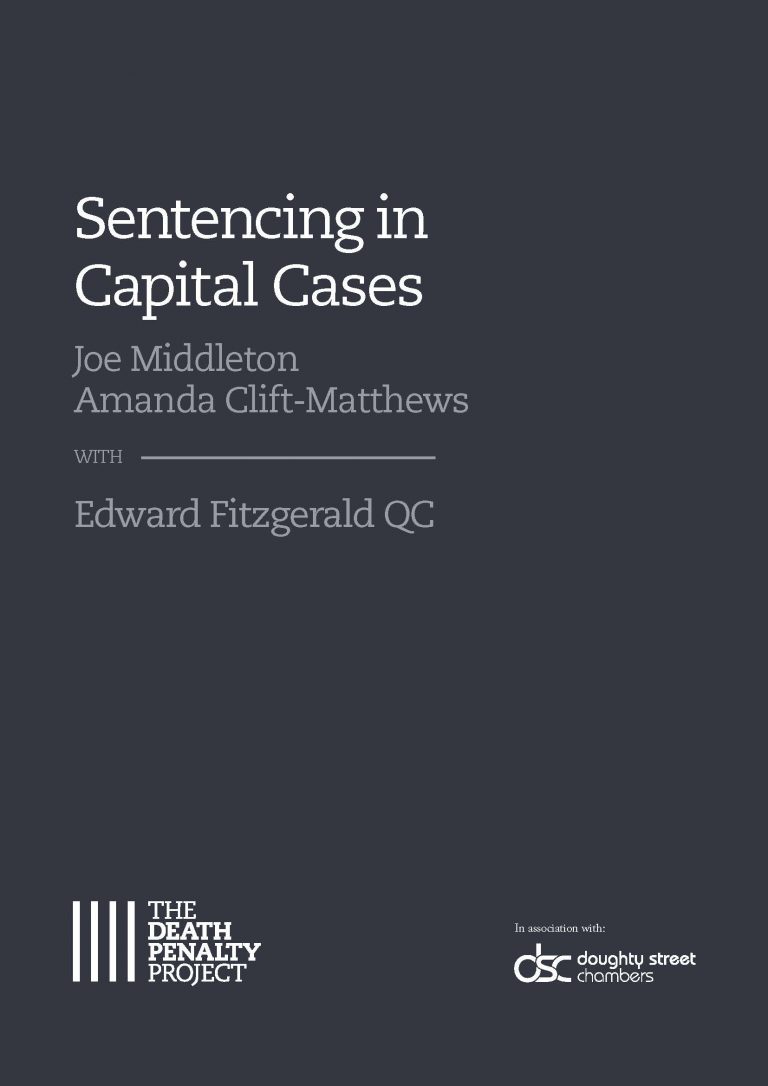Sentencing in Capital Cases (2018) | The Death Penalty Project