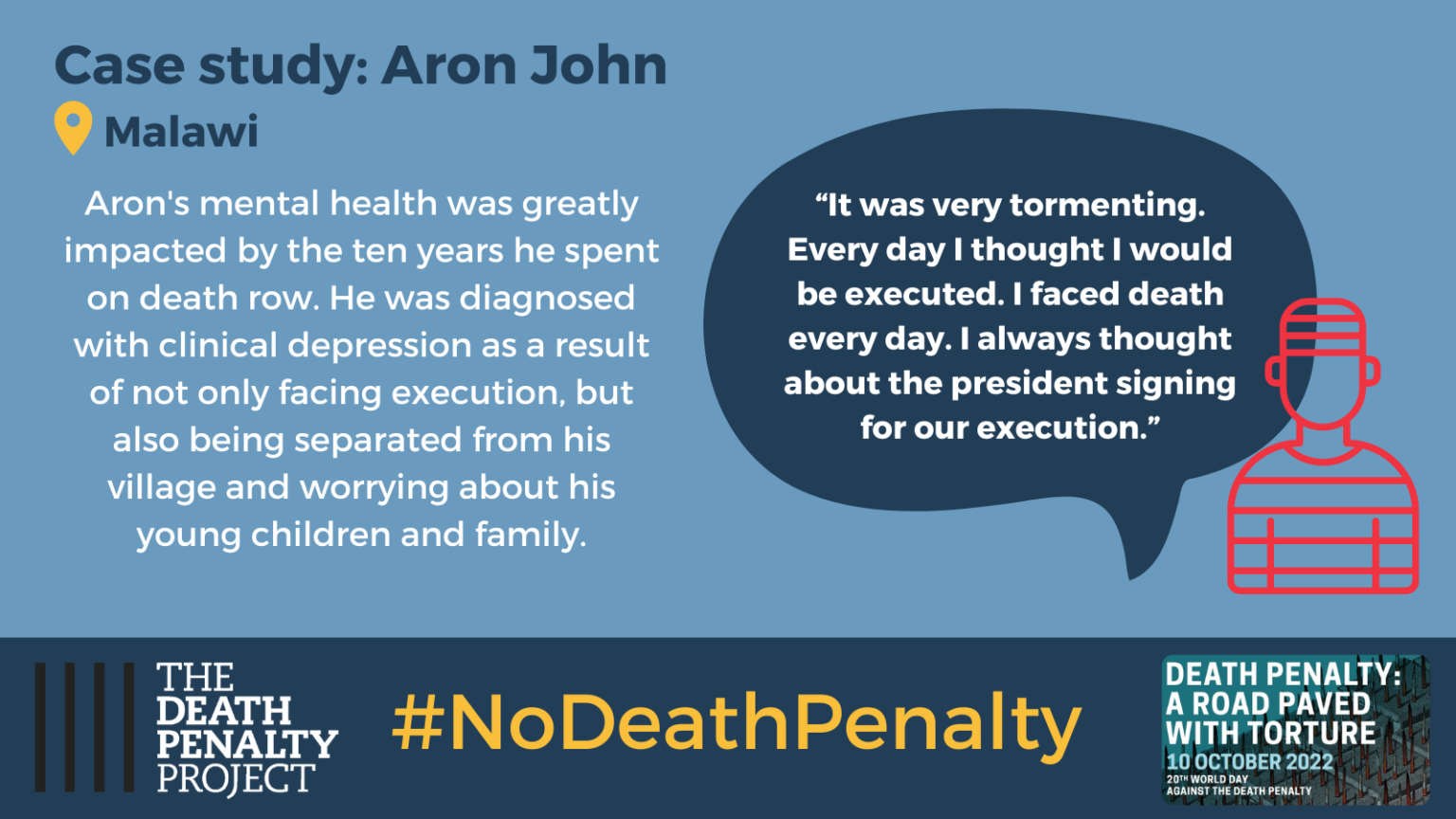 20th World Day Against the Death Penalty | The Death Penalty Project